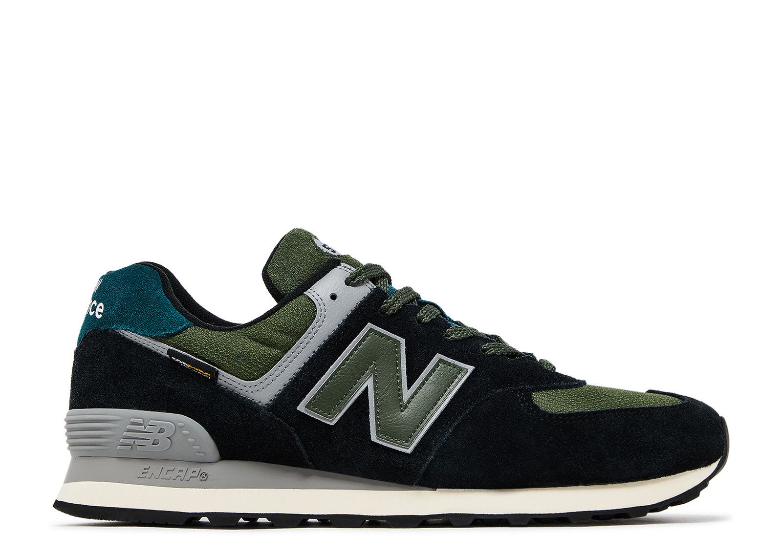 New Balance 574 'Black Olive' - New Balance - U574KBG - black/grey ...