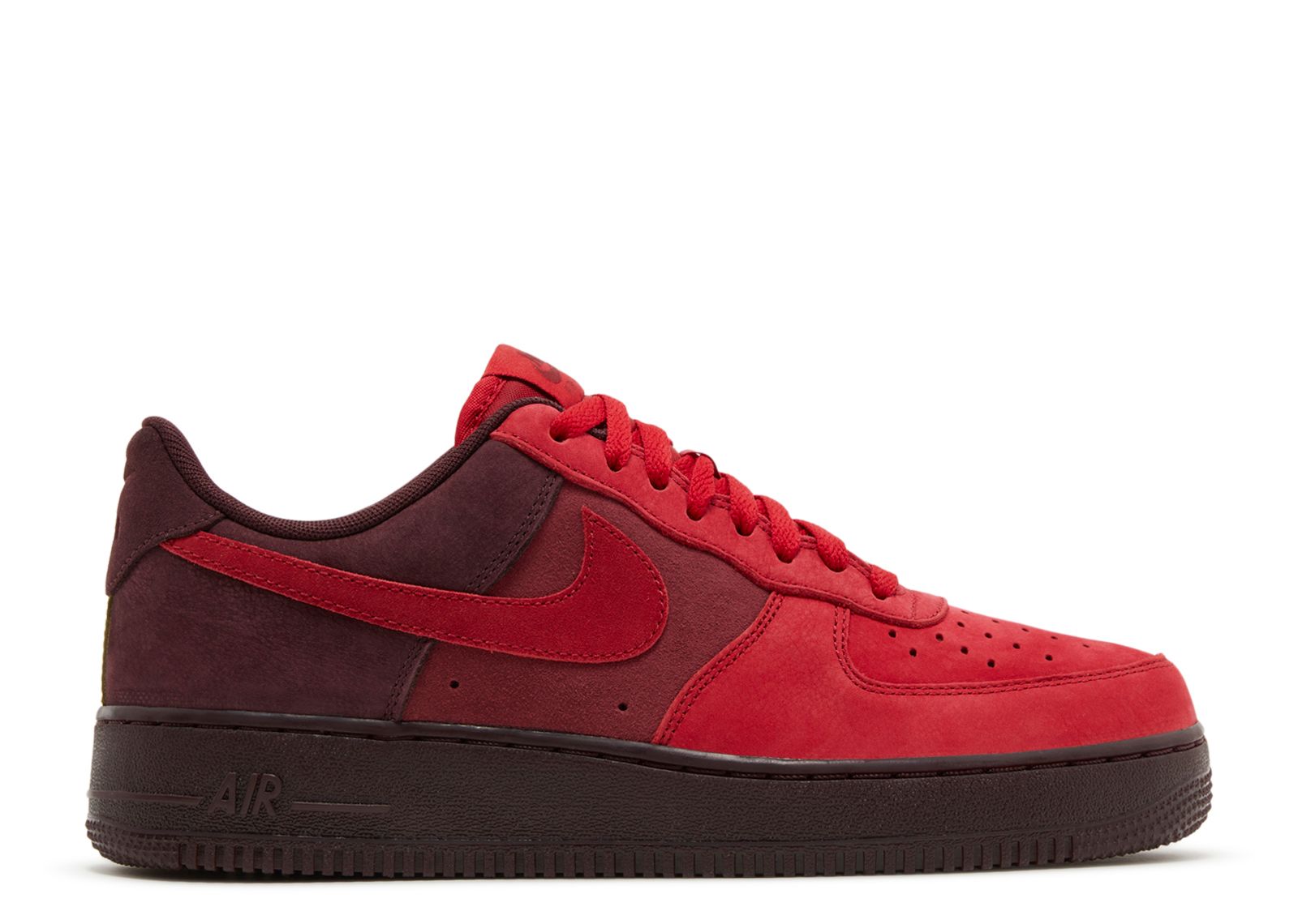 Maroon Air Force Ones Nike Air Force 1 Low Premium “Burgundy