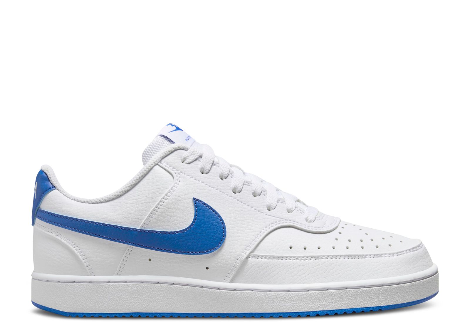 Court Vision Low 'White Royal Blue' - Nike - FZ0624 100 - white/white ...