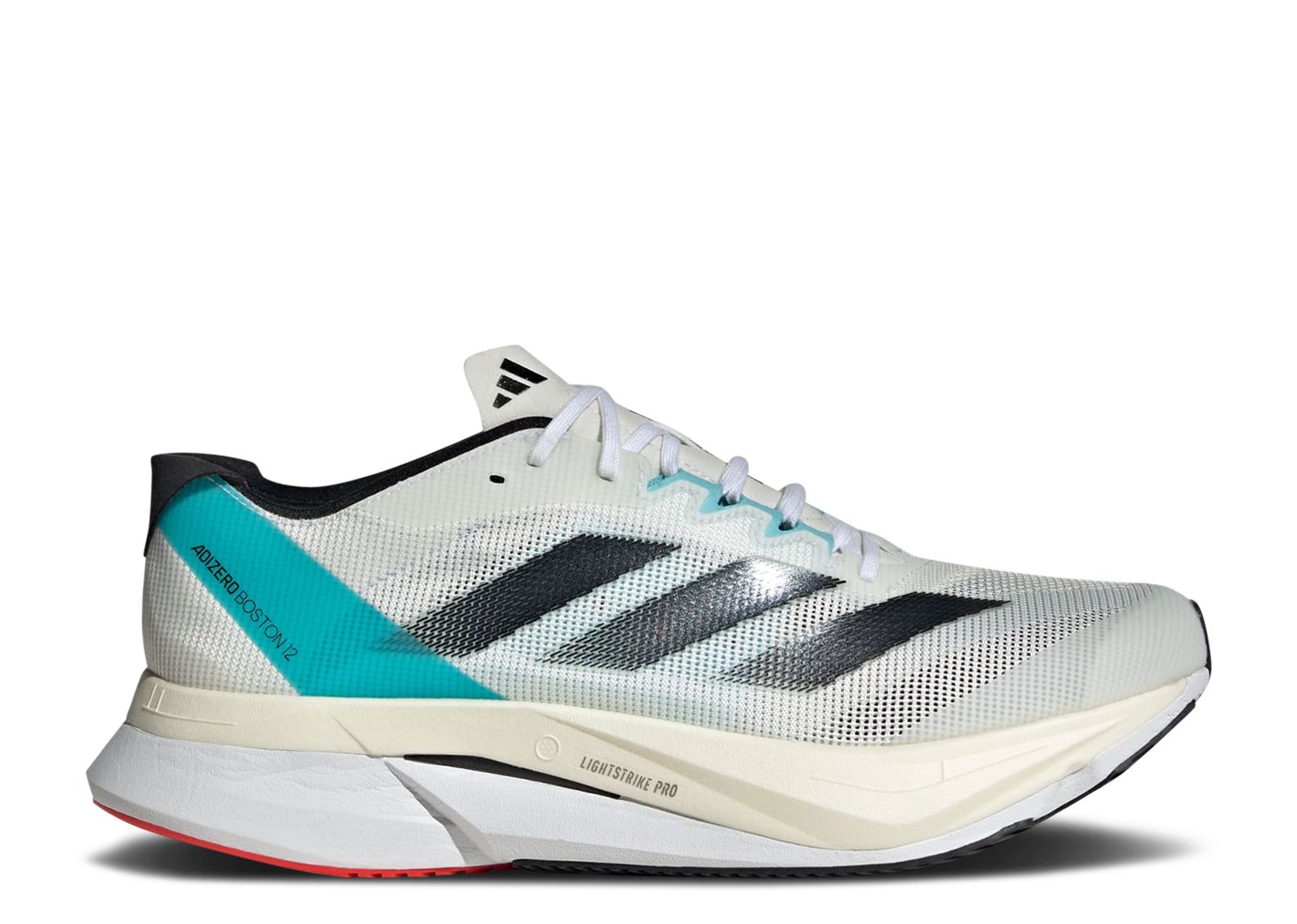 Adizero Boston 12 'White Light Aqua' - Adidas - ID4237 - cloud white ...