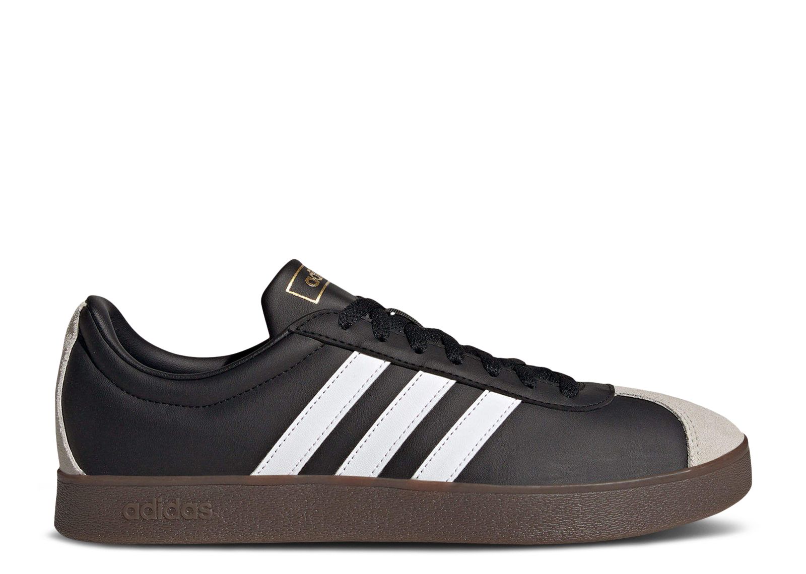 VL Court 2.0 'Black White Gum' - Adidas - ID6017 - core black/cloud ...