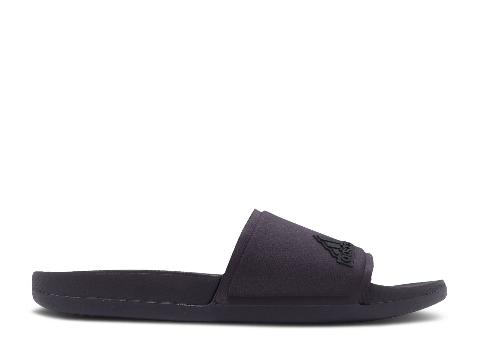 Adilette Comfort Elevated Slide 'Aurora Black' - Adidas - IF0891 ...