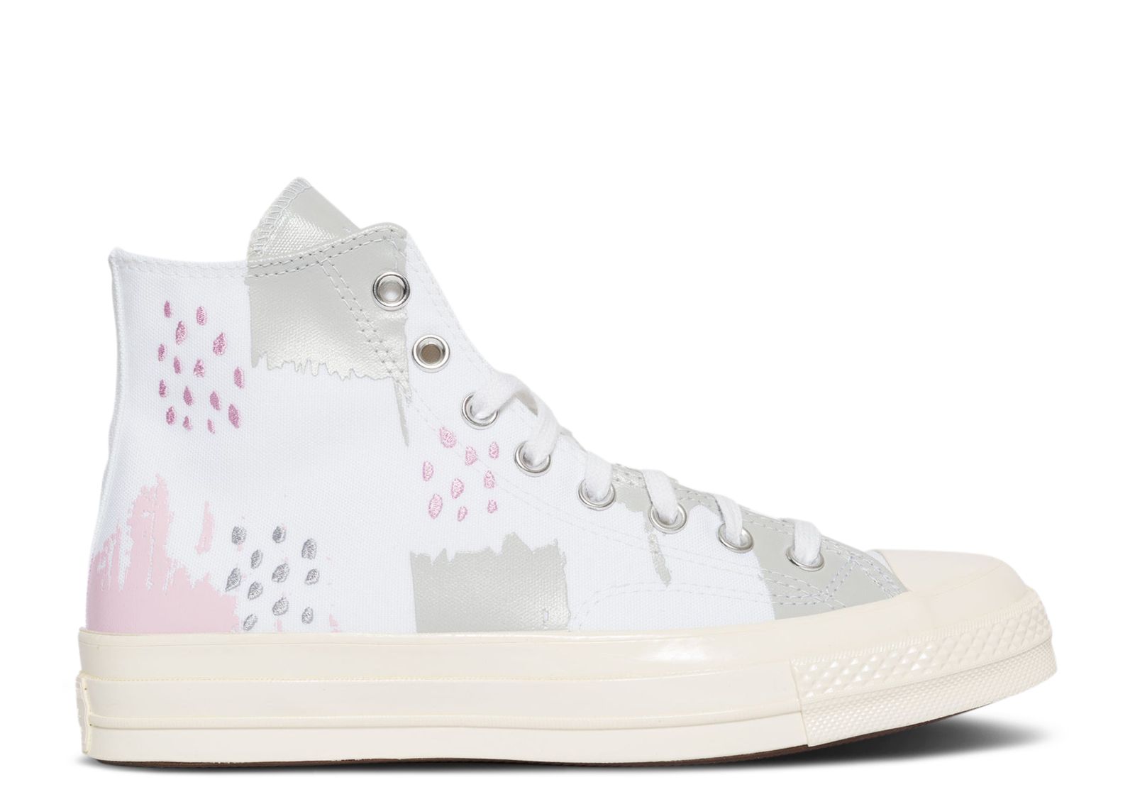 Chuck 70 High 'Inked' - Converse - A04214C - egret/gravel/black ...