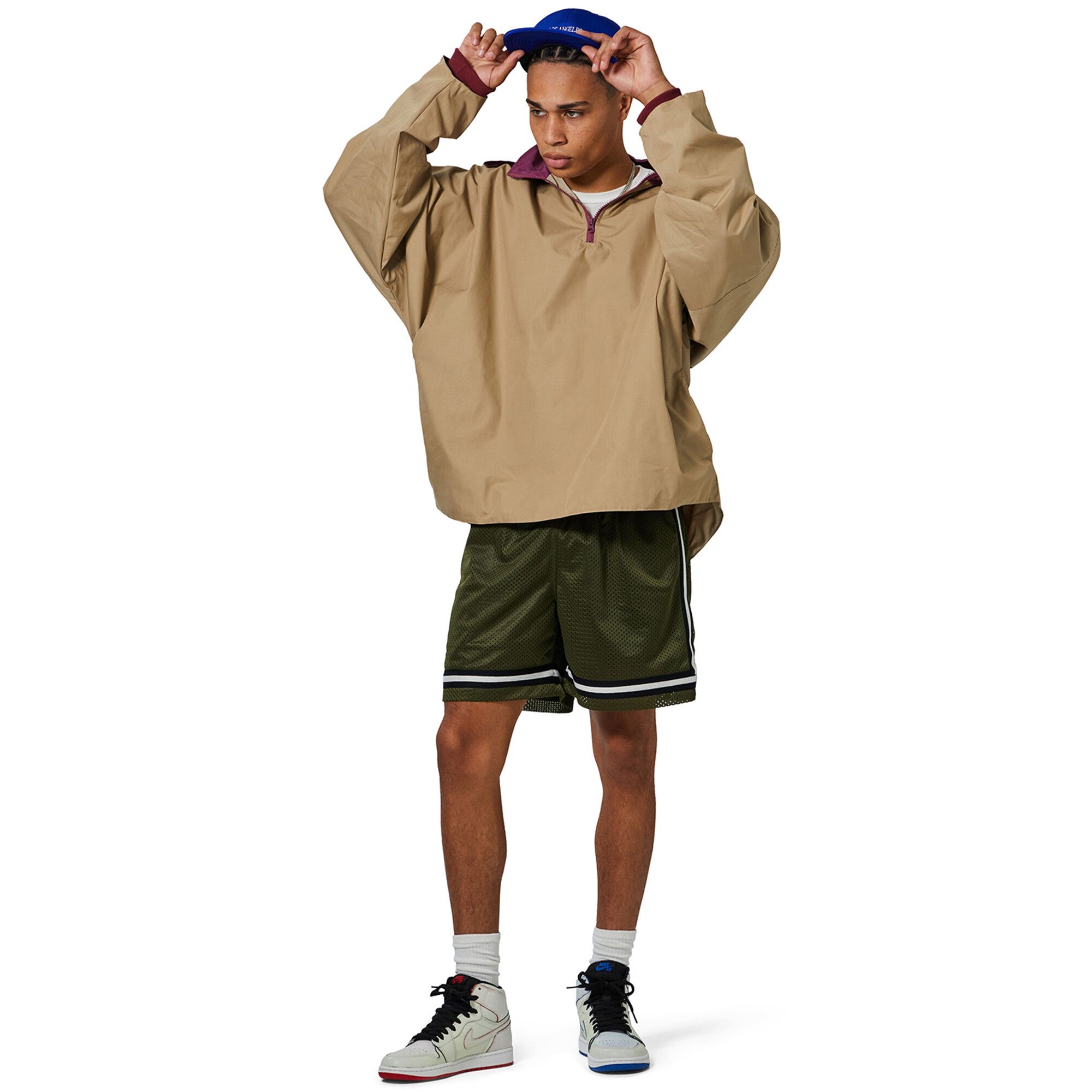 Nylon Anorak - Flight Club - 24FC 03 NAB - beige | Flight Club