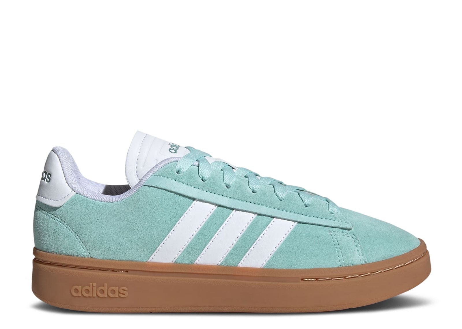 Wmns Grand Court Alpha 'Semi Flash Aqua Gum' - Adidas - ID8860 - semi ...
