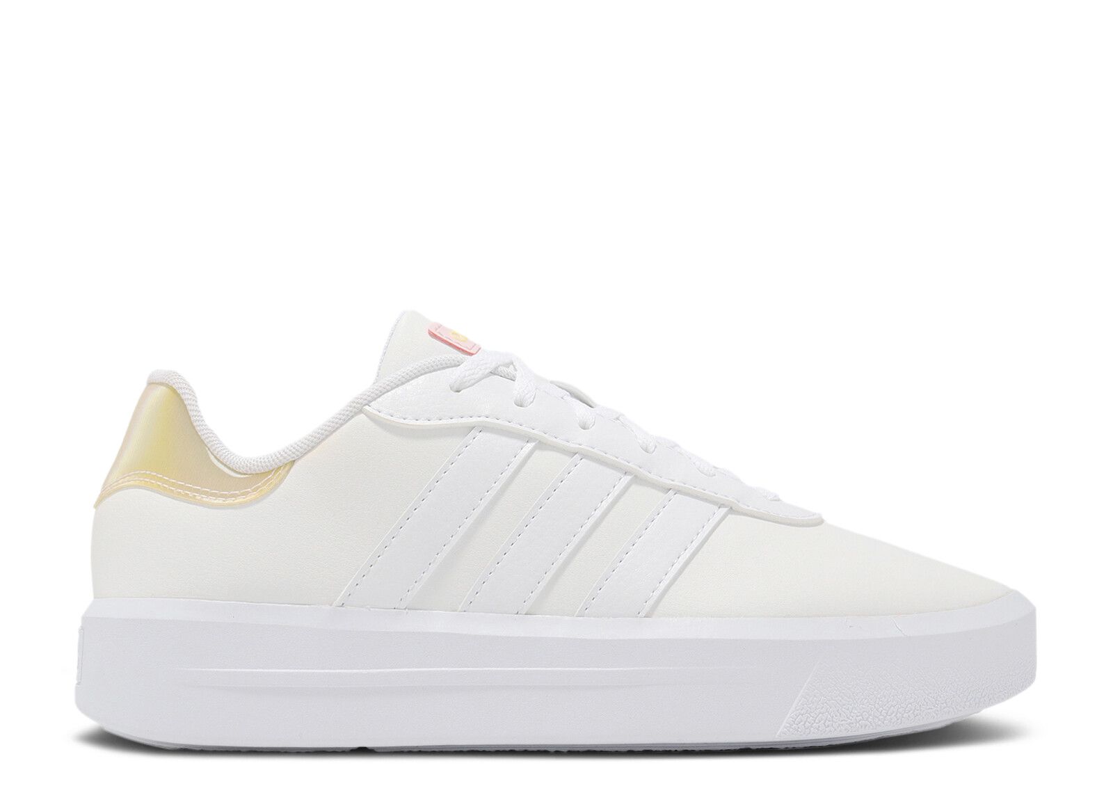 Court Platform 'White Gold' - Adidas - GV8997 - cloud white/cloud white ...