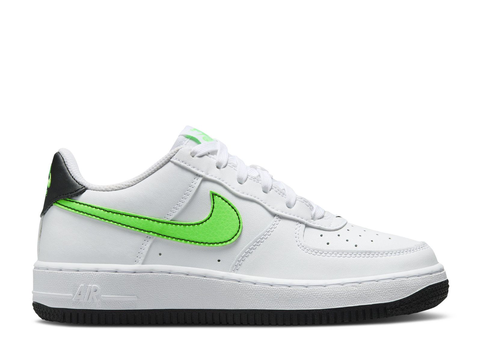 Air Force 1 GS 'White Green Strike' - Nike - FV5948 106 - white/black ...