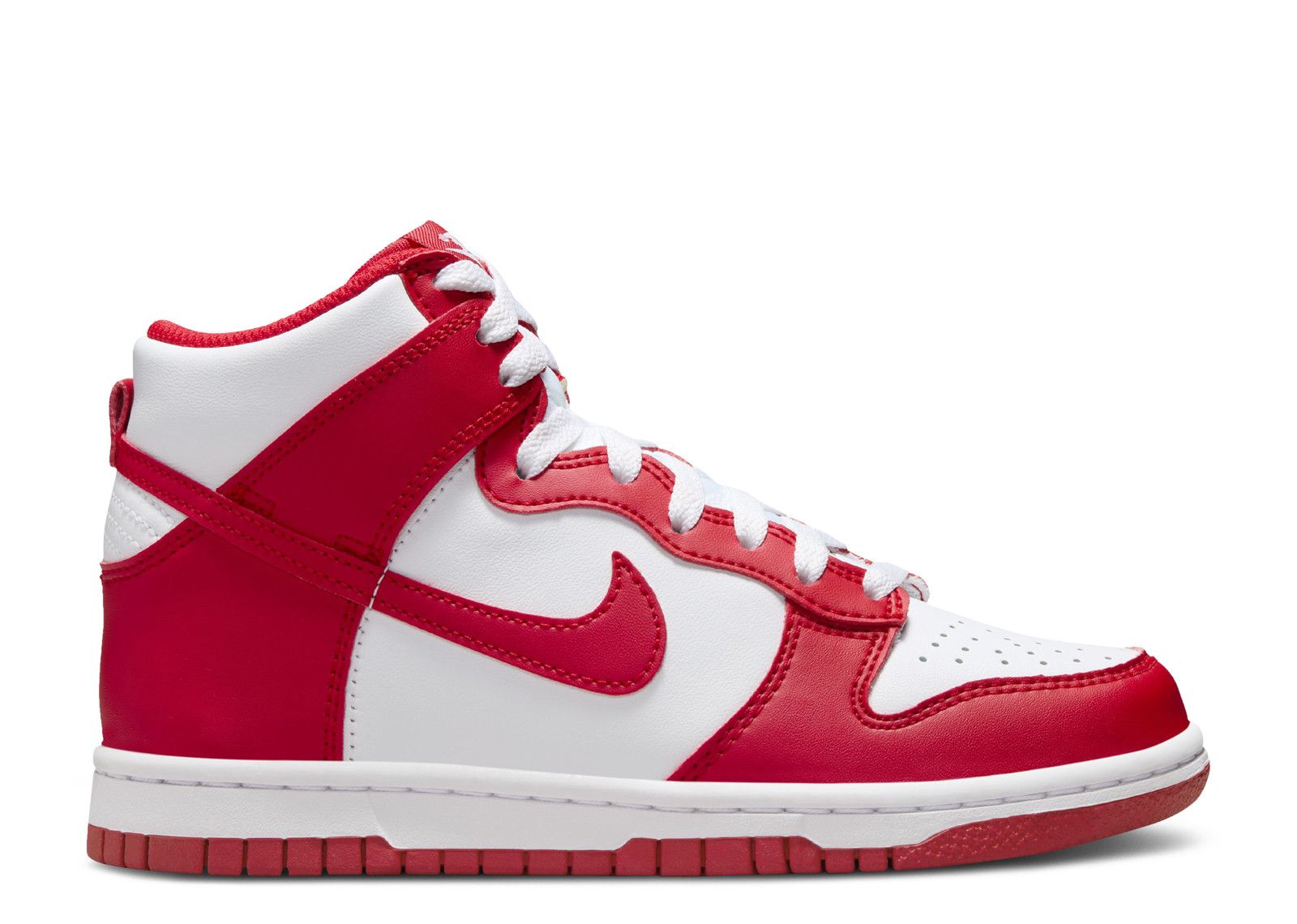 Dunk High GS 'University Red' - Nike - DB2179 115 - white/university ...