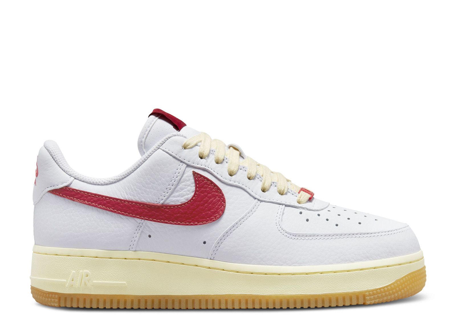 Wmns Air Force 1 '07 'Summit White University Red' - Nike - FN3493 100 ...