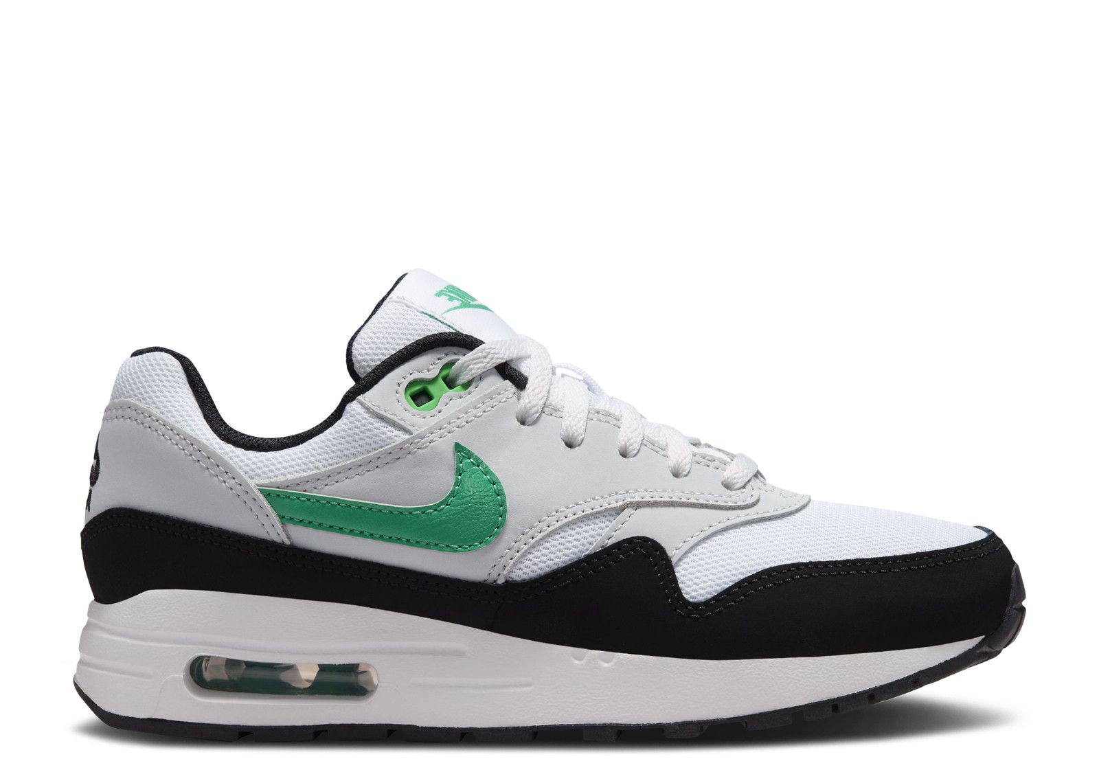 Air Max 1 GS 'Black Stadium Green' - Nike - DZ3307 108 - white/pure ...