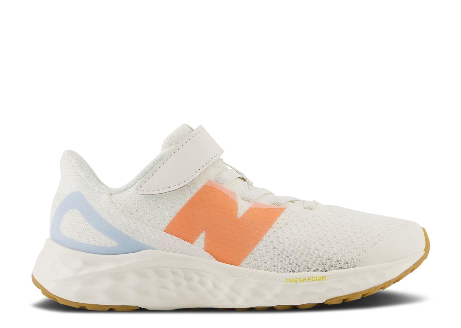 New Balance Fresh Foam Arishi V4 Bungee Lace Top Strap Little Kid Wide ...
