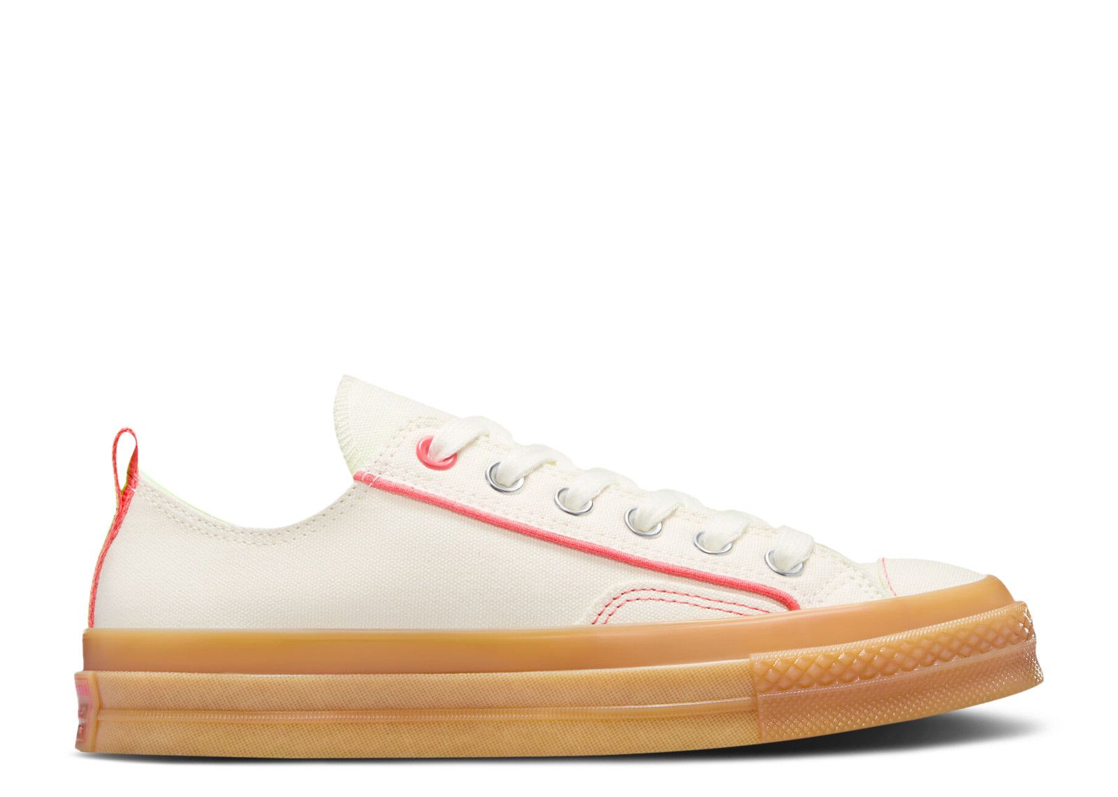 Chuck 70 Low 'Retro Hoops' - Converse - A10929C - egret/gum/watermelon ...
