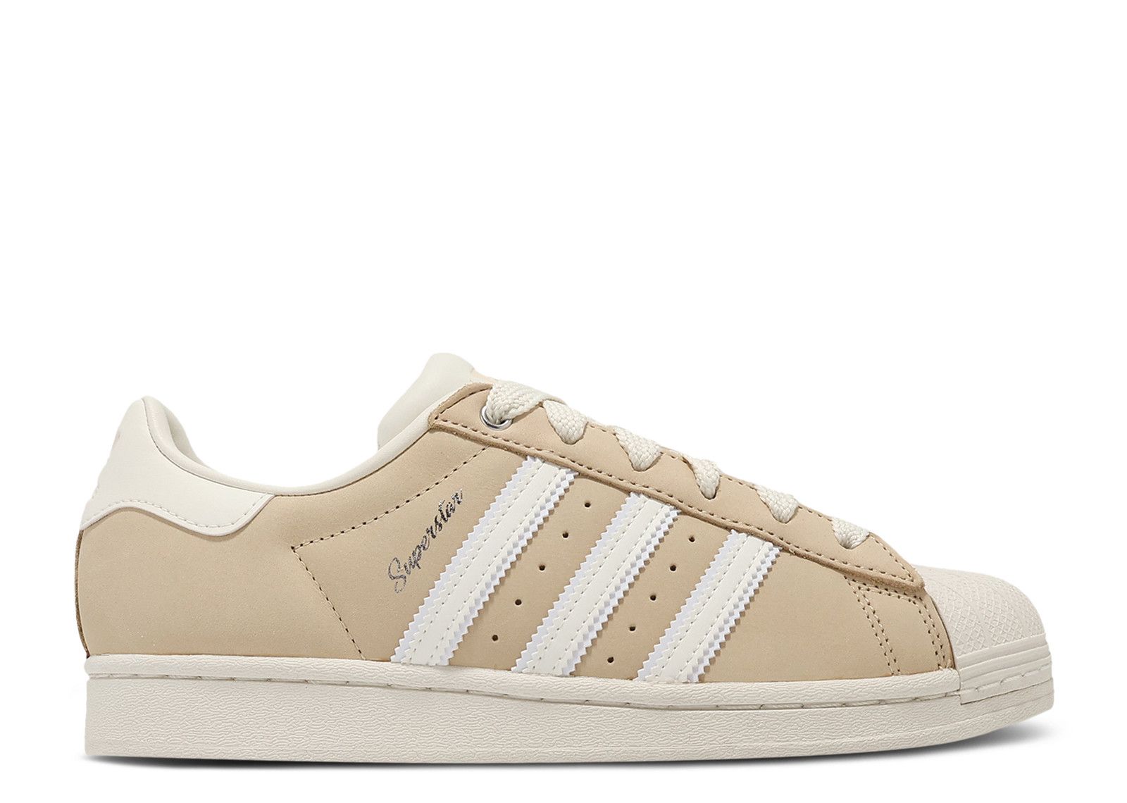 Wmns Superstar 'Sand Strata' - Adidas - IE3039 - off white/sand strata ...