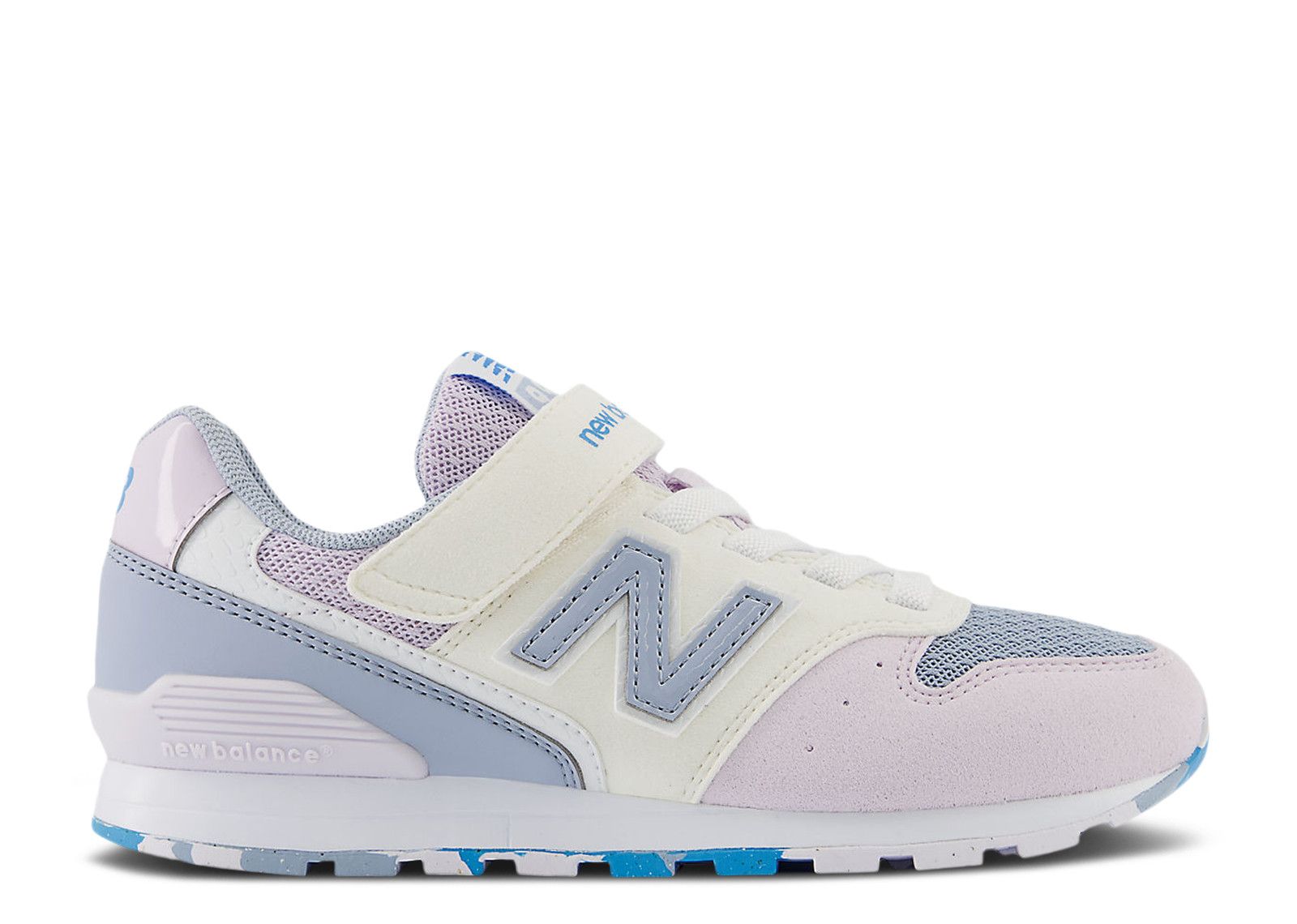 New Balance 996 Big Kid Wide 'Purple White' - New Balance - YV996MH3 W ...