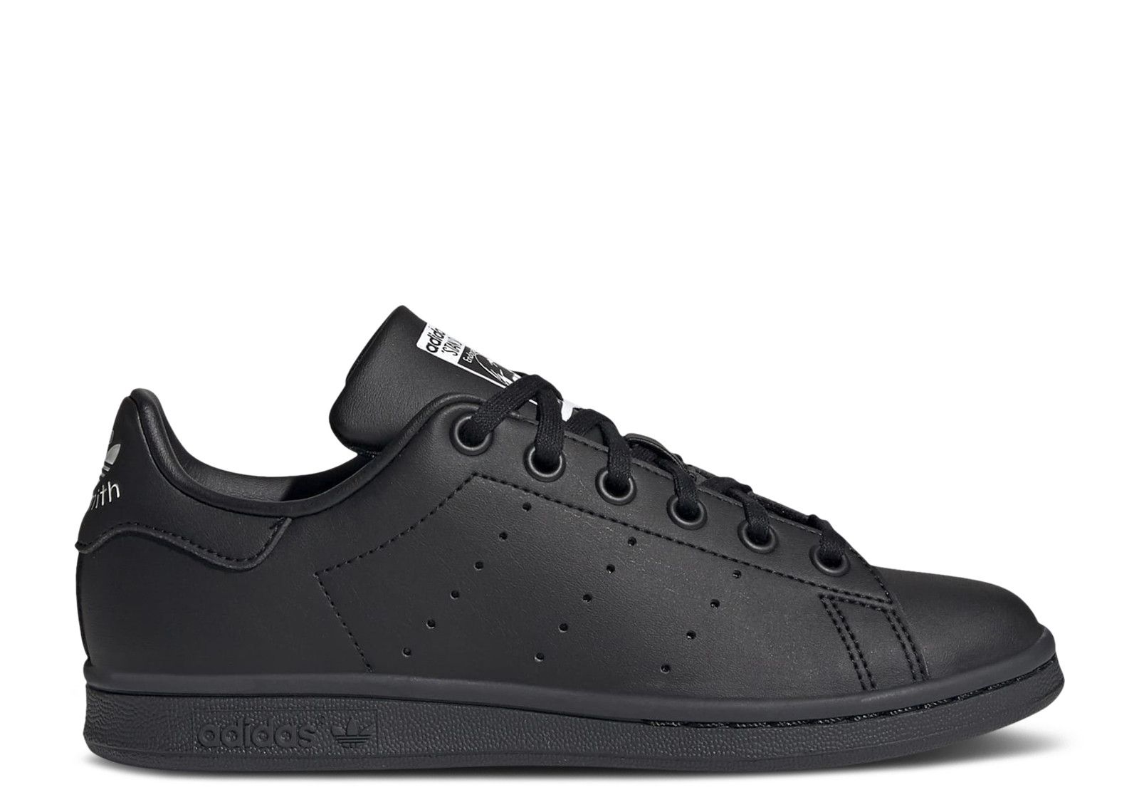 Stan Smith J 'Triple Black' - Adidas - FX7523 - core black/core black ...