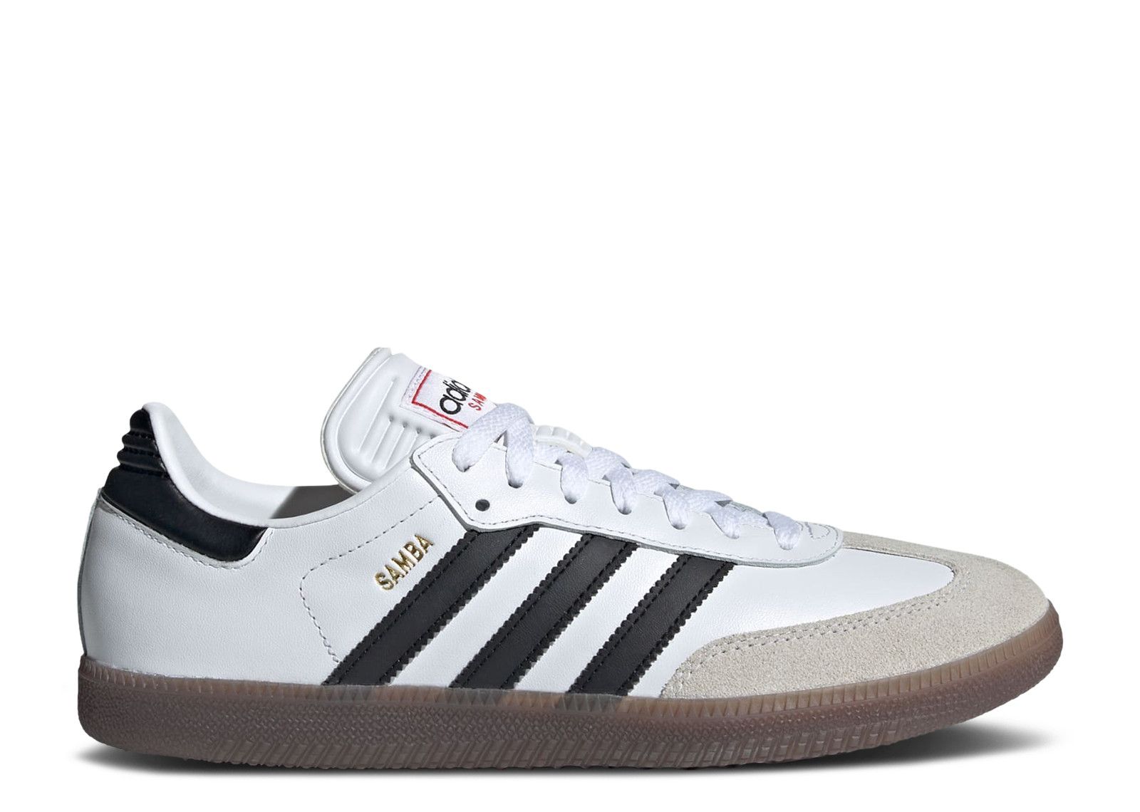 Samba Indoor 'White Black Gum' - Adidas - IH6001 - cloud white/core ...