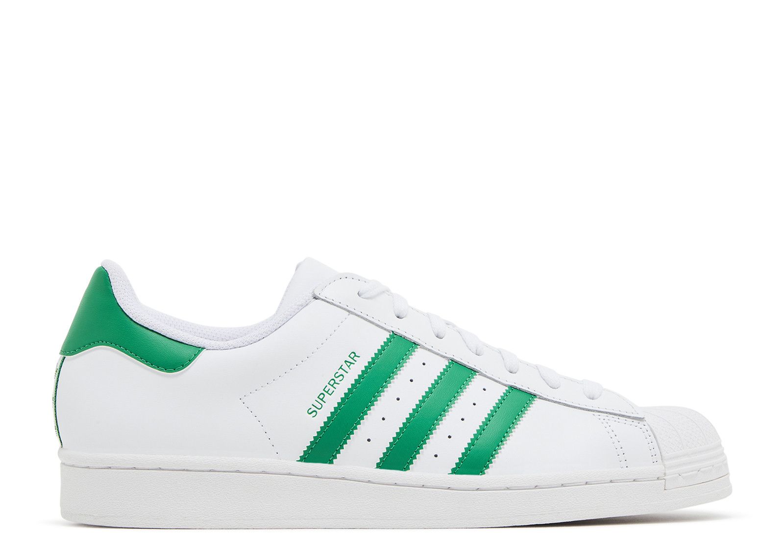 Superstar 'White Green' - Adidas - IE9047 - cloud white/green/cloud ...