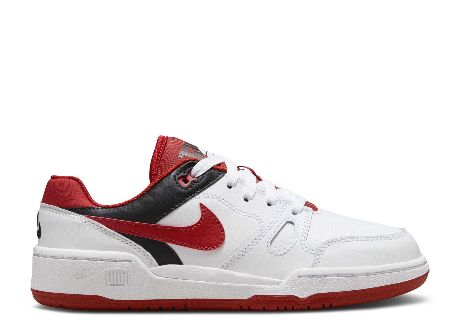 Full Force Low GS 'Mystic Red' - Nike - FV5929 100 - white/black/team ...