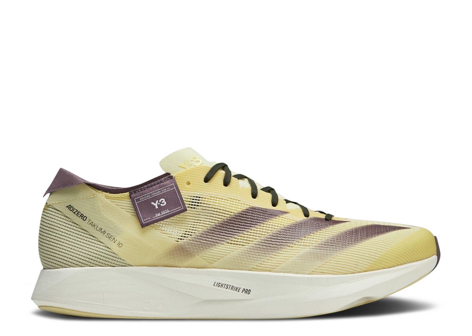 Y 3 Takumi Sen 10 'Almost Yellow Shadow Fig' - Adidas - IH0862 - almost ...