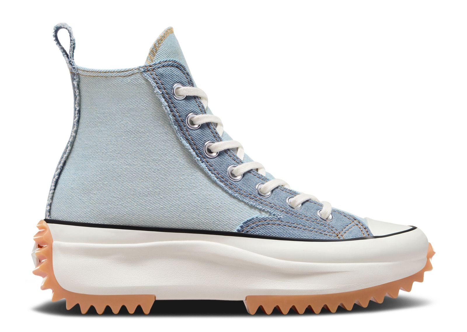 Run Star Hike High 'Denim' - Converse - A12043C - blue/burnt honey ...