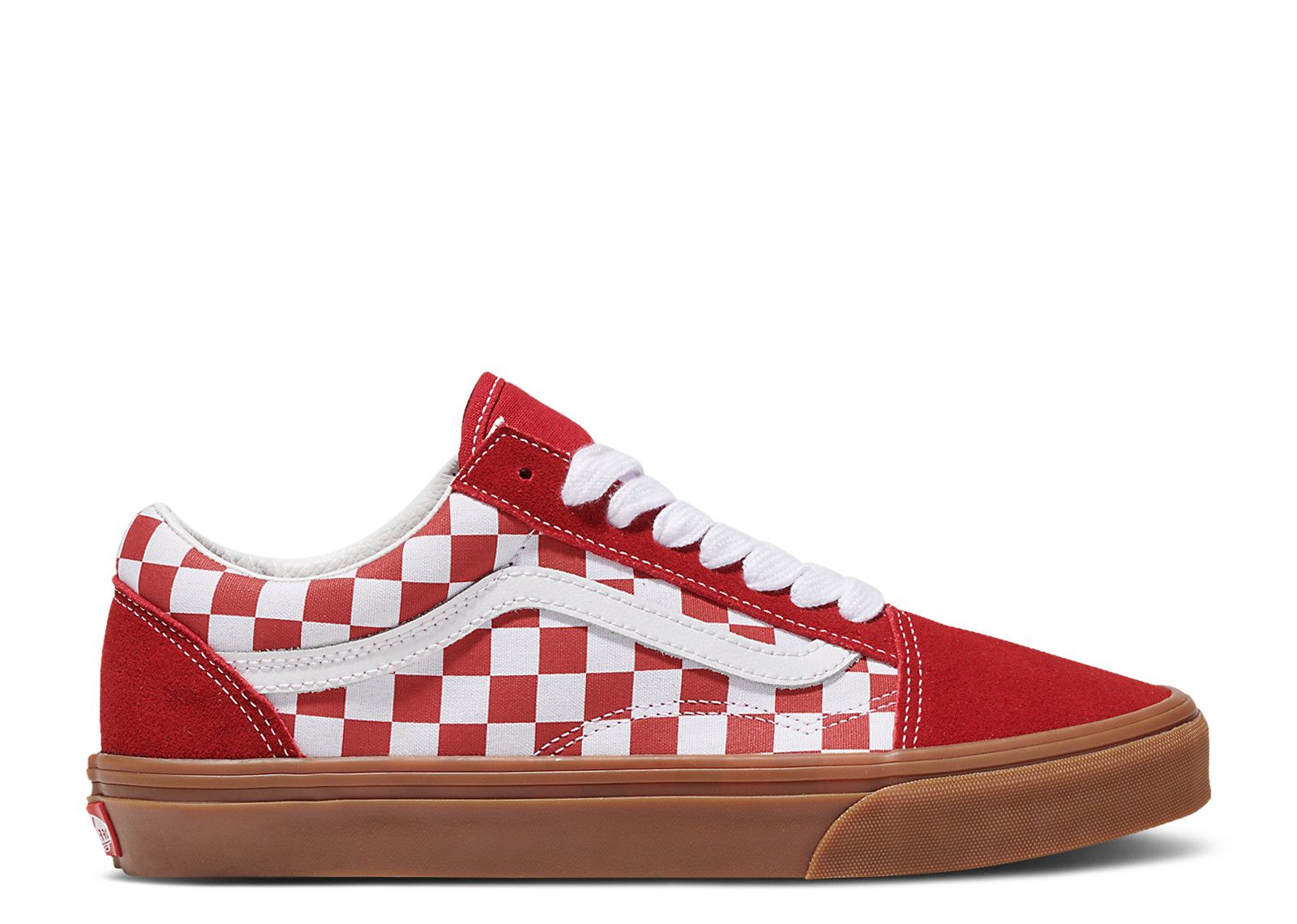 Old Skool 'Fat Lace Checkered Red' - Vans - VN0A2Z42CJH - checker red ...