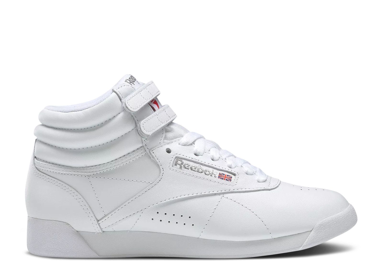 Wmns Freestyle High 'White Silver' - Reebok - 100000103 - white/silver ...