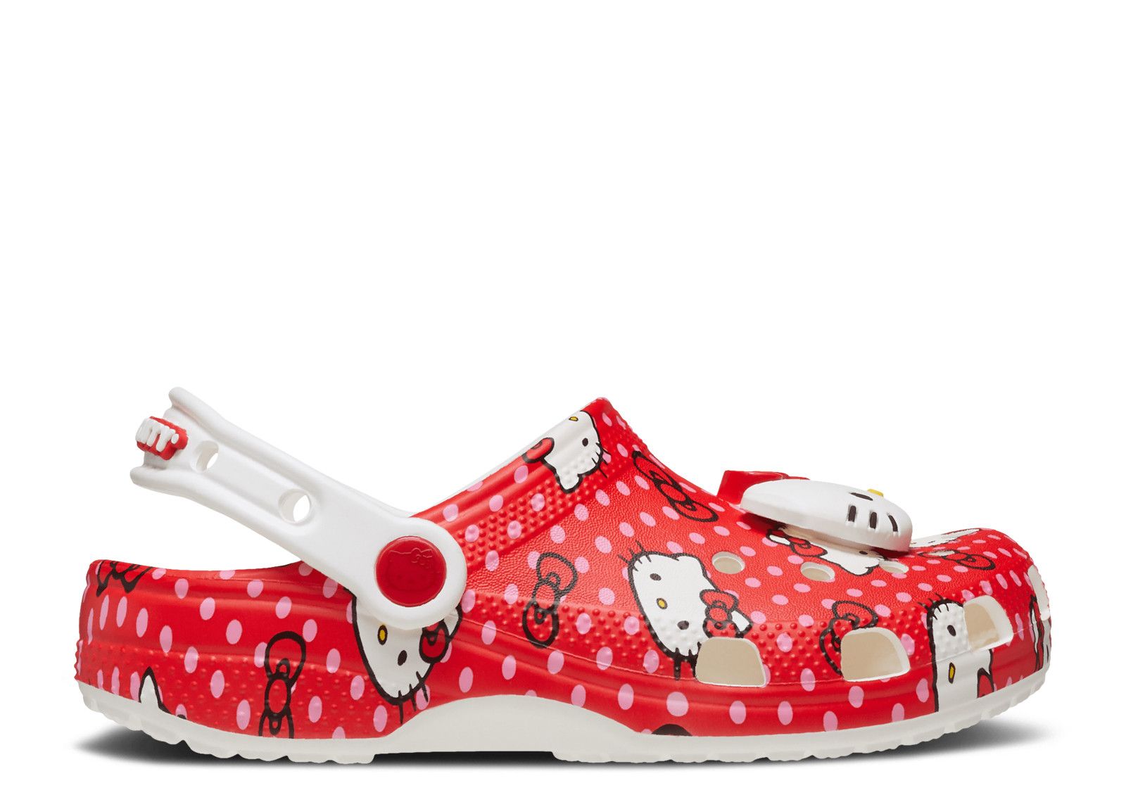 Hello Kitty X Classic Clog Kids 'Red Polka Dots' - Crocs - 210576 90H ...