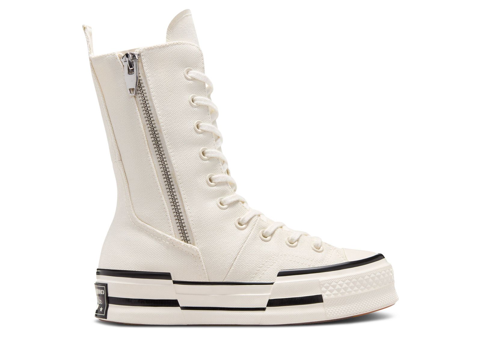 Chuck 70 Plus X High 'Egret Black' - Converse - A08261C - egret/egret ...