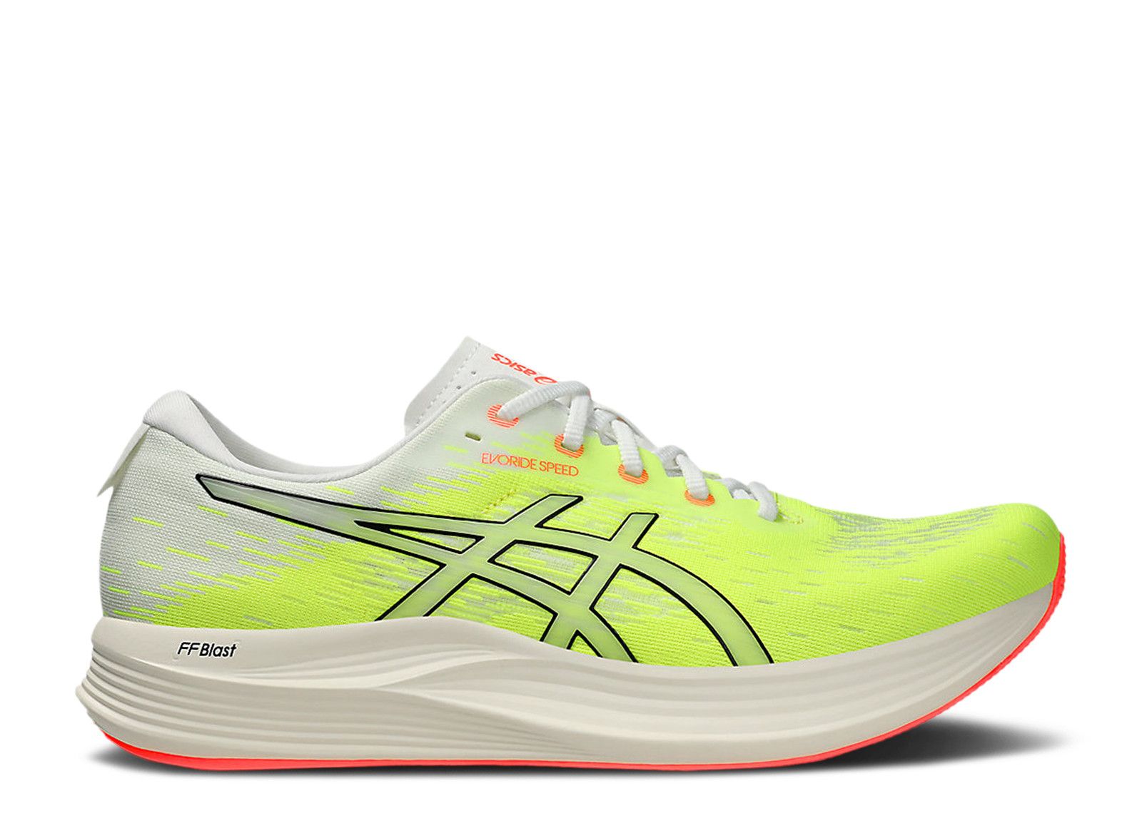EvoRide Speed 2 Safety Yellow Black ASICS 1011B789 750 safety yellow black Flight Club