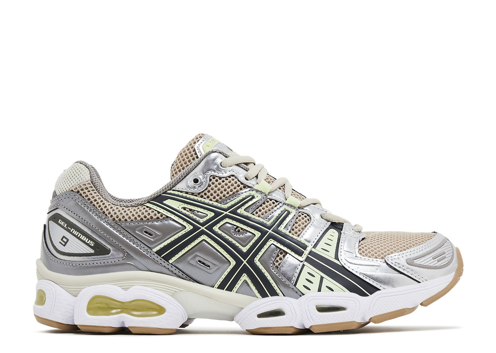 Wmns Gel Nimbus 9 'Feather Grey Green' - ASICS - 1202A278 021 - feather ...
