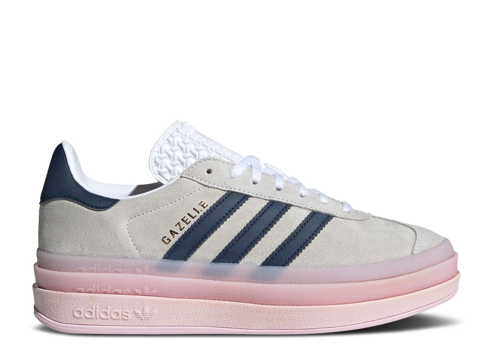 Wmns Gazelle Bold 'White Clear Pink Indigo' - Adidas - IE6508 - cloud ...