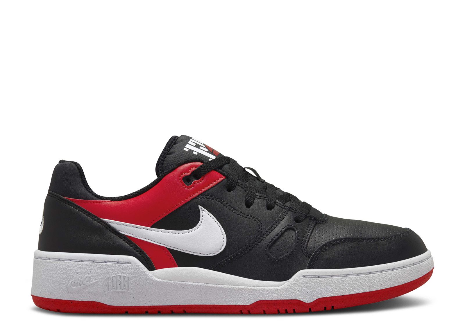 Full Force Low 'Black University Red' - Nike - FB1362 003 - black ...