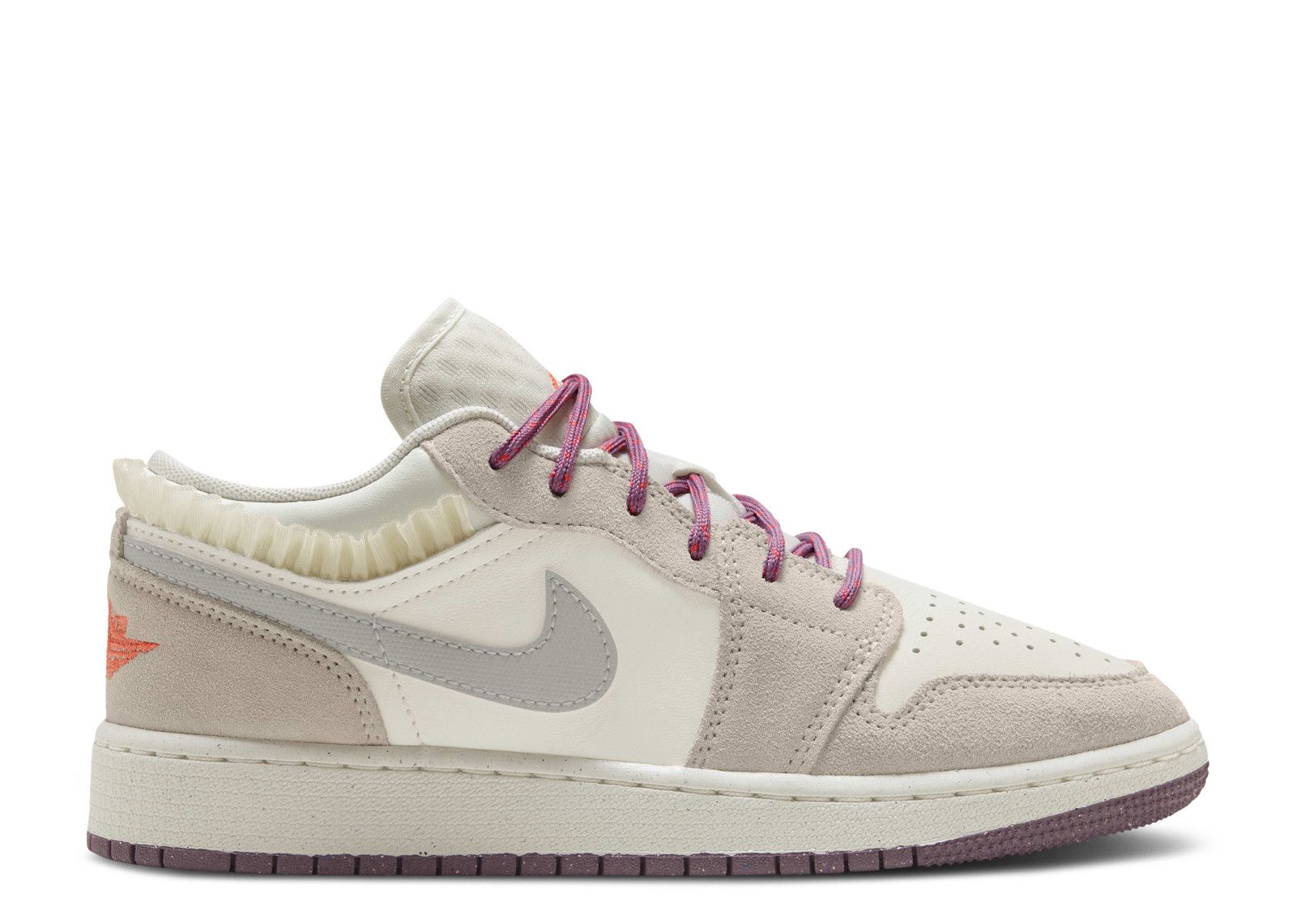 Jordan 1 Low GS 'Sail Violet Dust' - Air Jordan - FQ8094 100 - sail ...