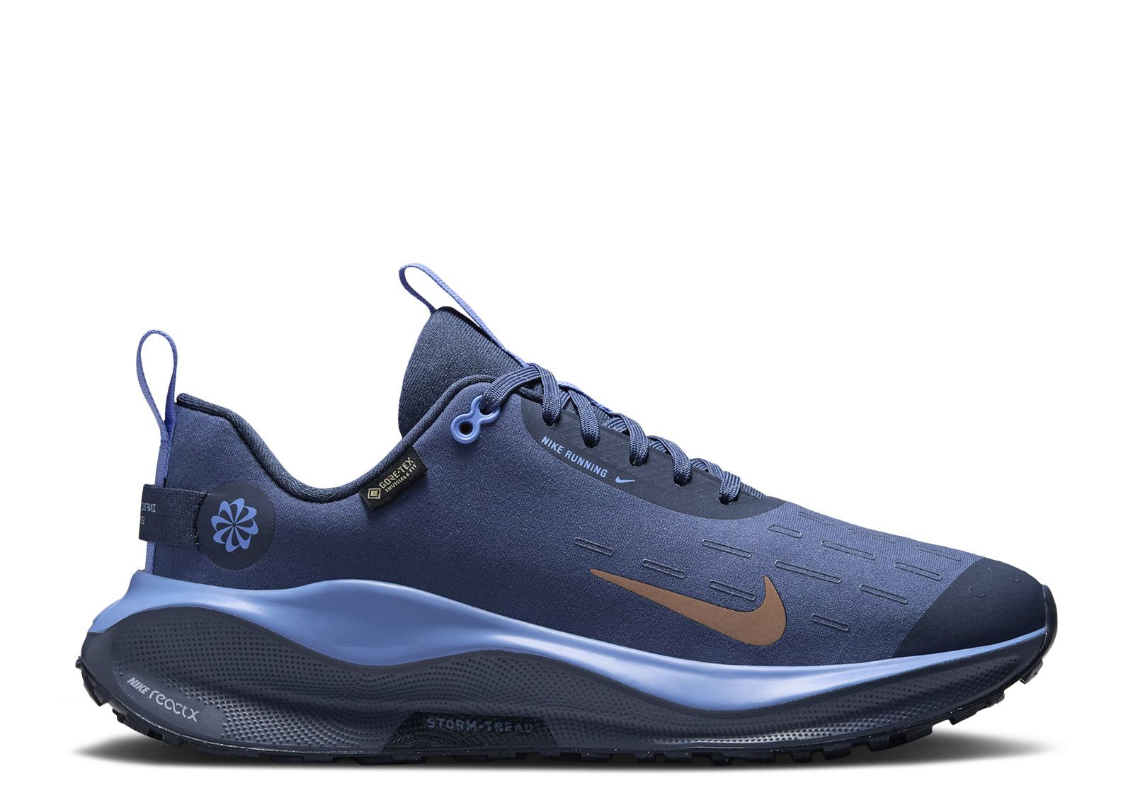 Wmns ReactX Infinity Run 4 GORE TEX 'Thunder Blue Metallic Red Bronze ...