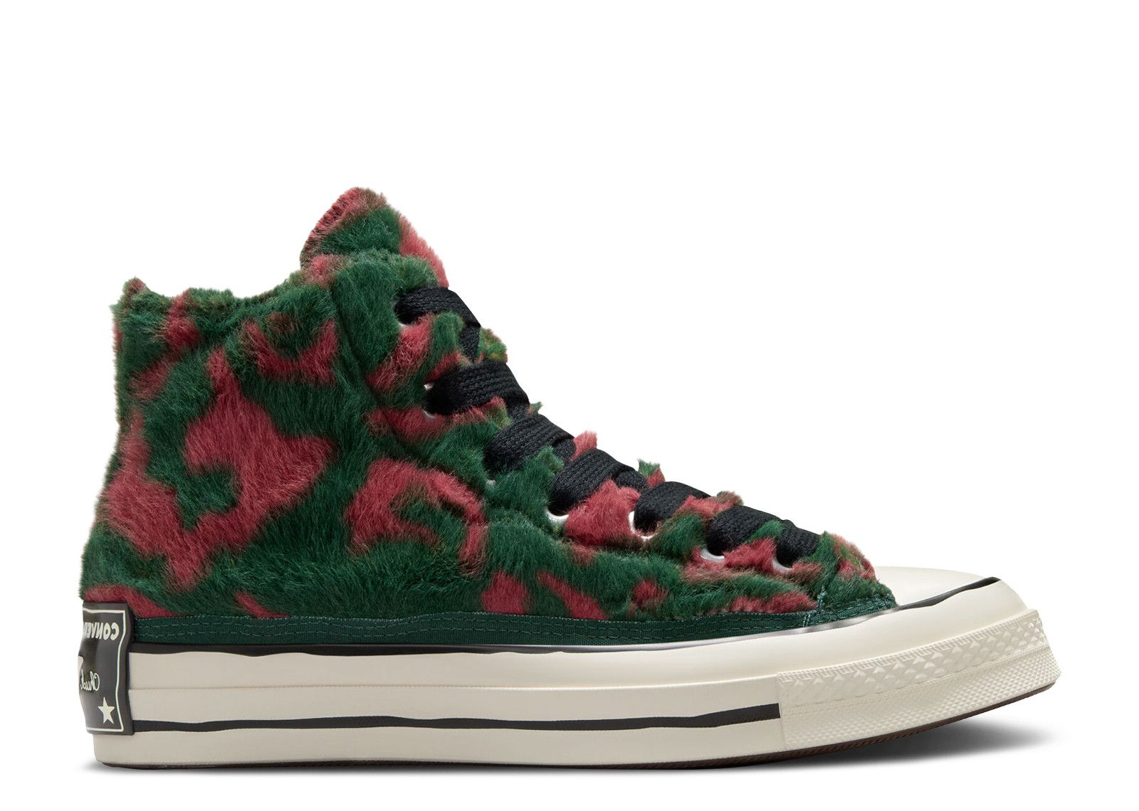 Chuck 70 High 'Luxe Plush' - Converse - A09503C - astrodust/green envy ...