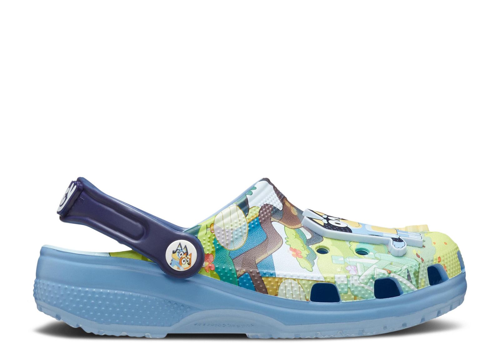 Bluey X Classic Clog Toddler 'Keepy Uppy' - Crocs - 210559 90H - blue ...