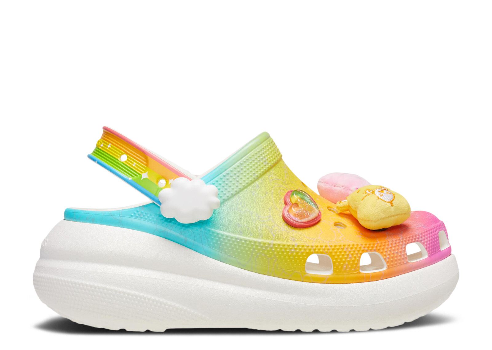 Care Bears X Wmns Crush Clog 'Rainbow' - Crocs - 210103 100 - white ...