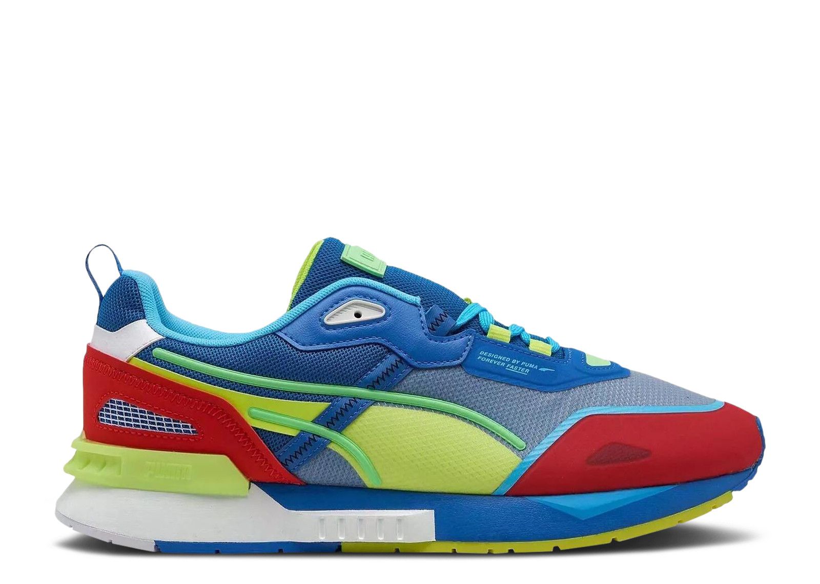 Mirage Tech 'Raceway' - Puma - 383496 01 - royal/high risk red/yellow ...